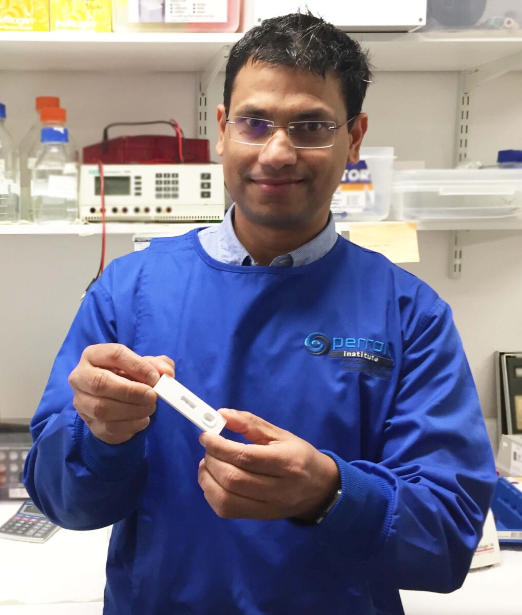 New Grant To Develop Accurate And Fast Paper Test For COVID 19 Perron new-grant-to-develop-accurate-and-fast-paper-test-for-covid-19-perron